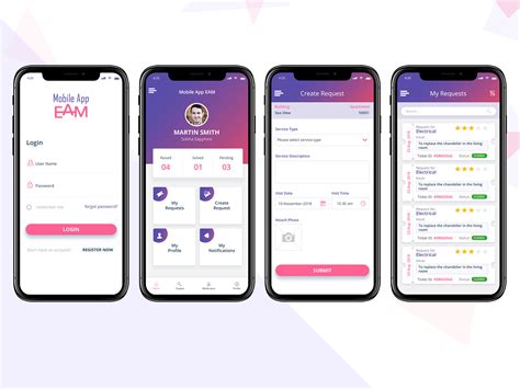 Service Request App By Pratheesh Cg On Dribbble