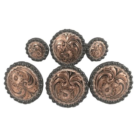 Cbconch 122c Copper Engraved Conchos