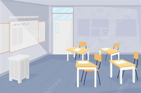 Almost Empty Classroom Clipart