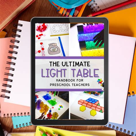 Free Light Table Handbook Play To Learn Preschool