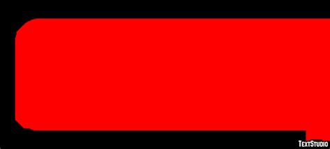 Flaming Red Stamped Text Effect Generator