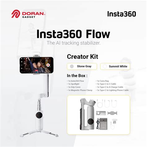 Jual Gimbal Stabilizer Hp Insta Flow Creator Kit