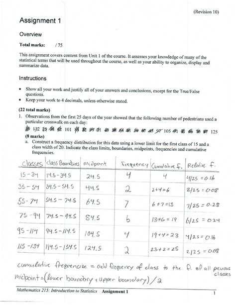 Math215 Assignment 1 Math 215 Studocu