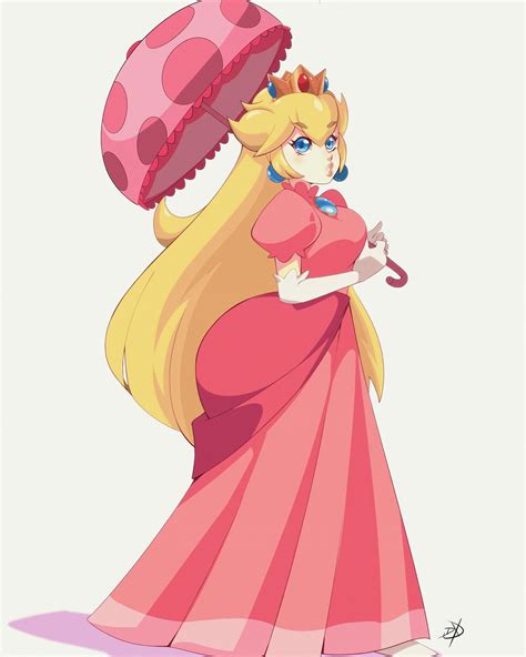 Princess Peach Mario Drawn By Delux Drawings Danbooru