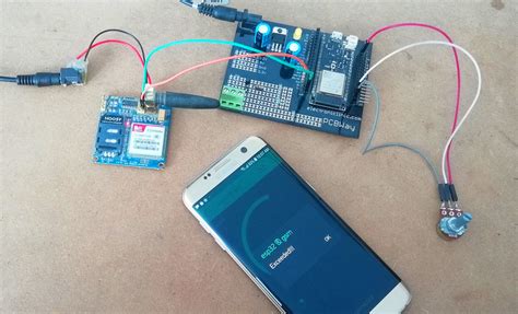 Esp32 With Gsm Sim900a Gsm Wifi Iot Gsm Esp32 And Gsm