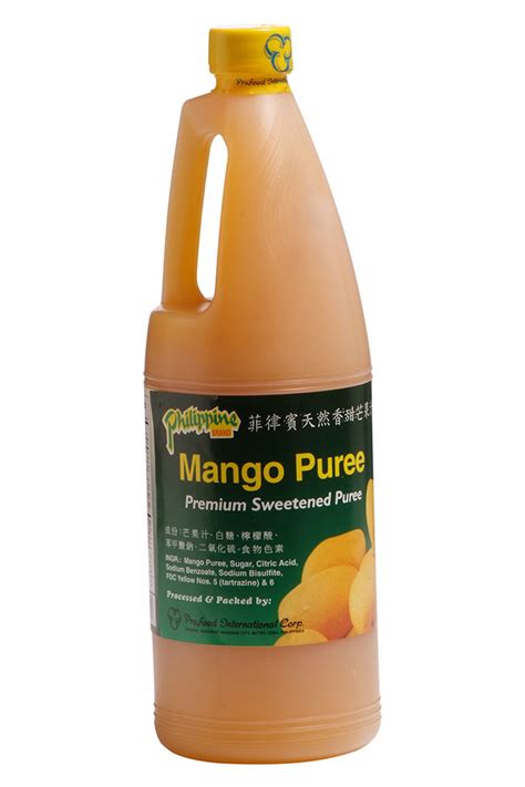 Philippine Brand Mango Puree 1l