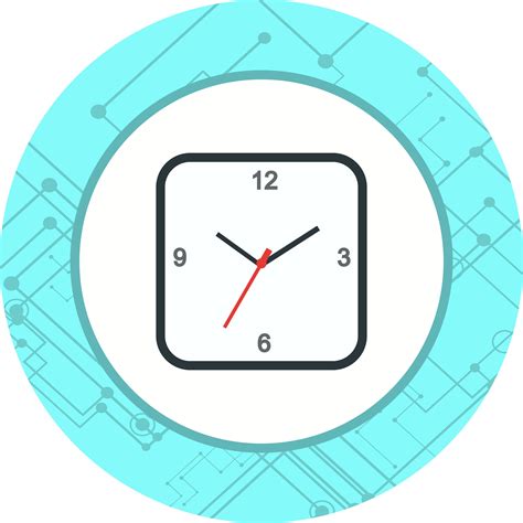 Clock Icon Design Vector Art At Vecteezy