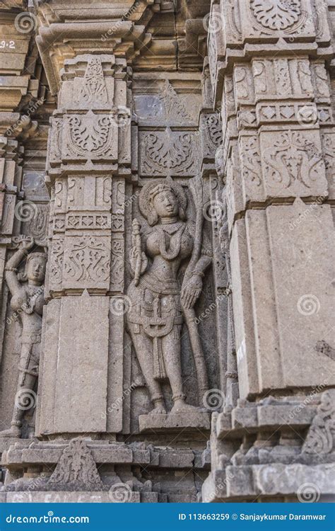 Hemadpanti Shiva Temple Hottal Maharashtra Stock Image Image Of Heritage Architecture