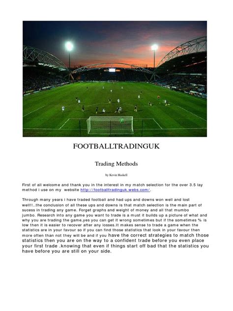 Kevins Soccer System Pdf Statistics