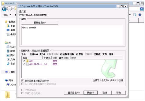Tortoisesvn 使用教程 菜鸟教程