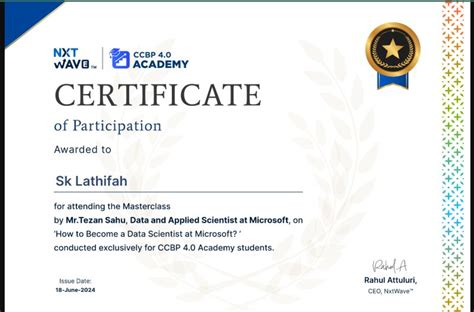 Lathifah Shaik On Linkedin Nxtwave Megaworkshop Ccbp