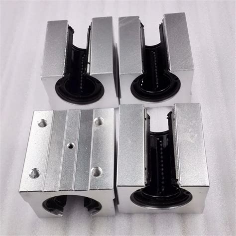 Pcs SBR UU Open Style Linear Bearing Slide Block Mm Linear Block Bearing For CNC Router