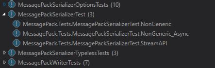 Remove Namespaces From All Test Classes Issue 605 MessagePack