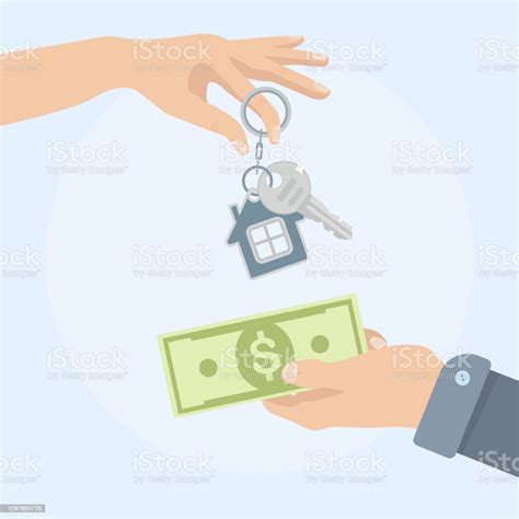 집을 구입 부동산 및 주택 판매 개념 벡터 그림입니다 플랫 스타일 개념에 대한 스톡 벡터 아트 및 기타 이미지 개념 건설 산업 건축 Istock