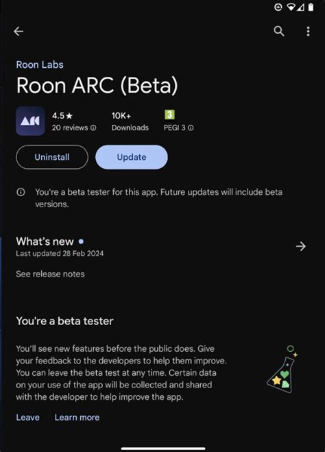Roon Arc Build 237 Updating Issues Early Access Roon Labs Community