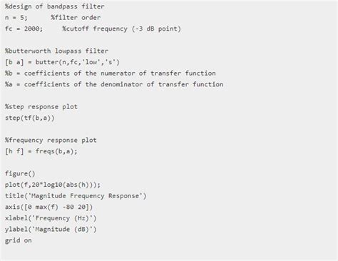 [solved] Design An Analog Butterworth Low Pass Filter Of Order 5 With Cutoff Course Hero