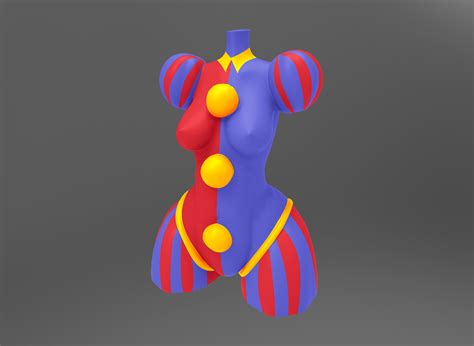 Файл 3d Pomni Nsfw от The Amazing Digital Circus Мастурбатор с формочками 🎪・Дизайн 3d принтера