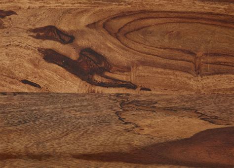 Buffet Moderne Bois Massif Et Métal Chromé