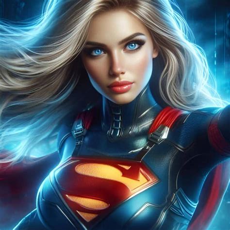 Supergirl Cyberpunk Style Ai Art By Evandromarquesamv On Deviantart