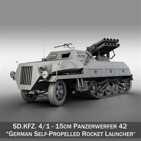 Sdkfz 4 1 3d Model Turbosquid 1242890