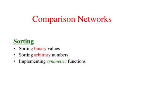 Ppt Comparison Networks Powerpoint Presentation Free Download Id6550060