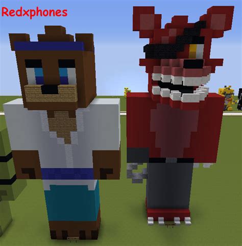 [fnaf Ucn] Anime Freddy And Anime Foxy By Redxphones On Deviantart