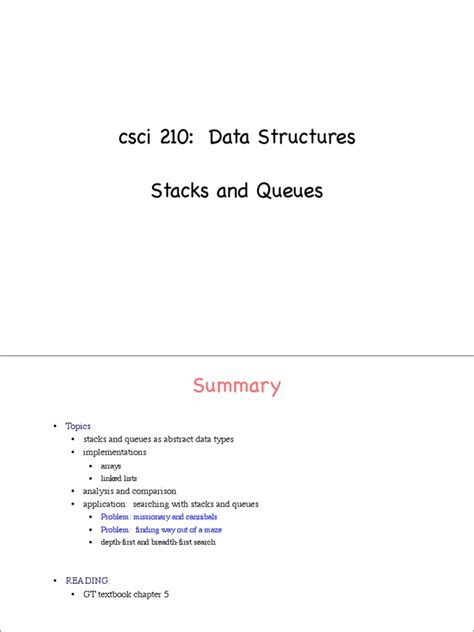 stacks and queues pdf queue abstract data type algorithms and data structures