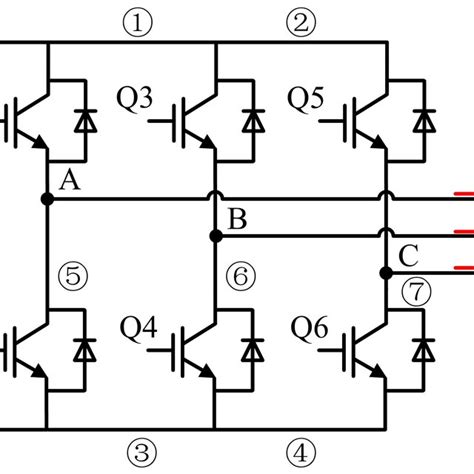 The Schematic Diagram Of Conventional Three Phase System Using The