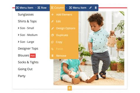 Ninja Menus Create Beautiful Menu Layouts By Your Own