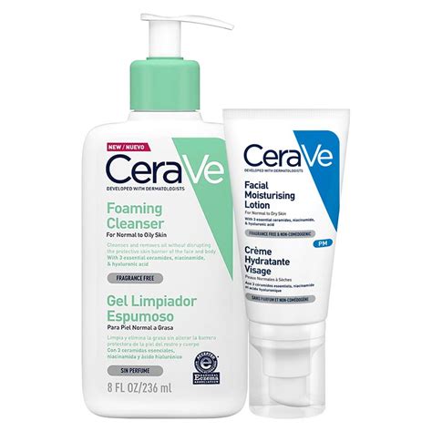 Cerave Rutina Facial De Noche Para Pieles Mixtas A Grasas Farmacia