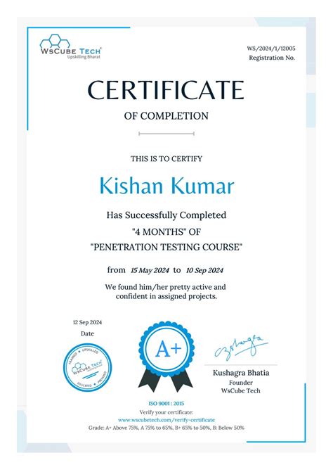 Kishan Kumar On Linkedin Cybersecurity Penetrationtesting Wscubetech Learningjourney…