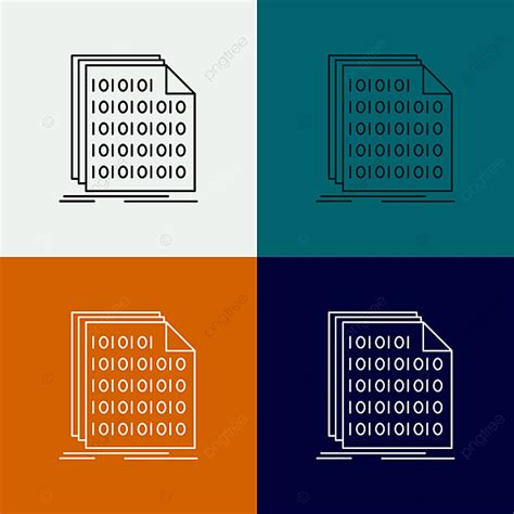 Binary Technology Coding Vector Art Png Binary Access Archive Code