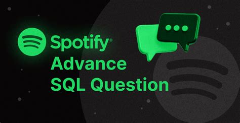 Spotify Advance Sql Question