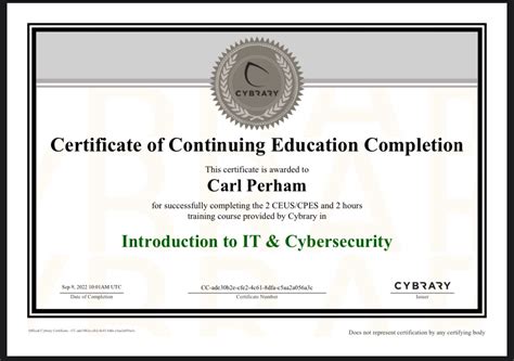 carl perham on linkedin cybrary keepdeveloping keeponlearning