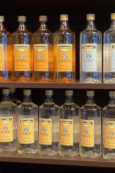 How To Buy Starbucks Syrups At Starbucks Coffee At Three