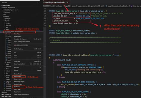 Bluetooth Basics Demo TuyaOS Tuya Developer