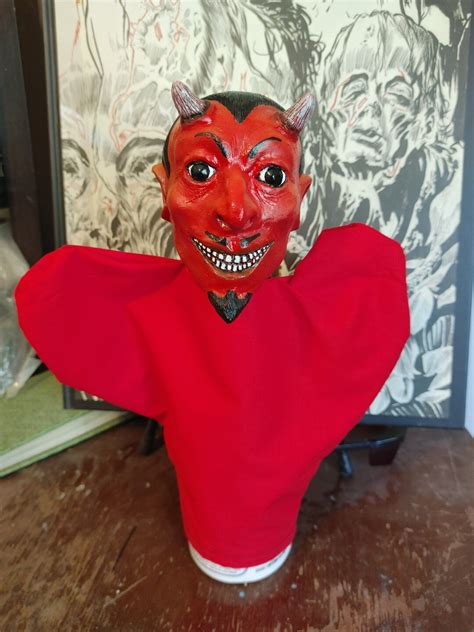 Classic Devil Puppet Etsy