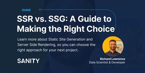 Ssr Vs Ssg Guide Which Is Best For Web Development Sanity