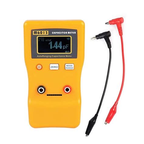 Capacitor Meter M6013 Lcd High Precision Capacitor Meter Professional Measuring Capacitance
