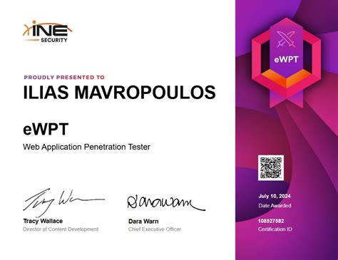 Cybersecurity Certification Training Infosec Pentesting Penetrationtester Ine Security