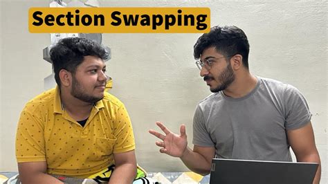 How To Swap Sections In Kiit Youtube