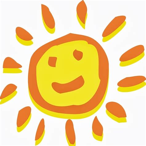 Детские рисунки солнышко 76 фото