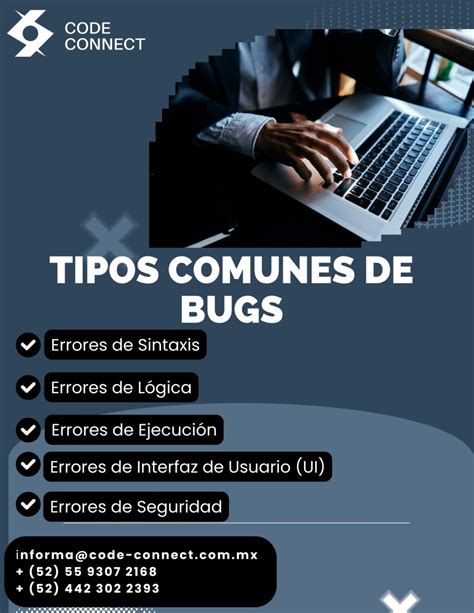 code connect en linkedin desarrollodesoftware bug