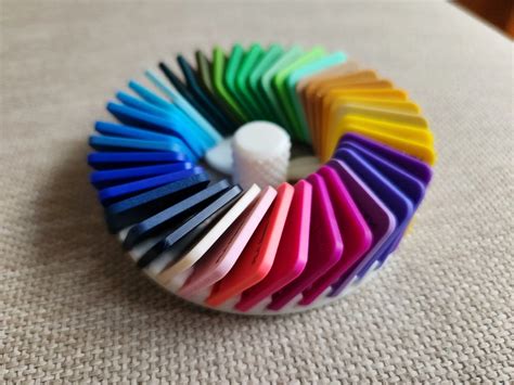 Bambu Filament Swatch Display Tray By Squinn Makerworld