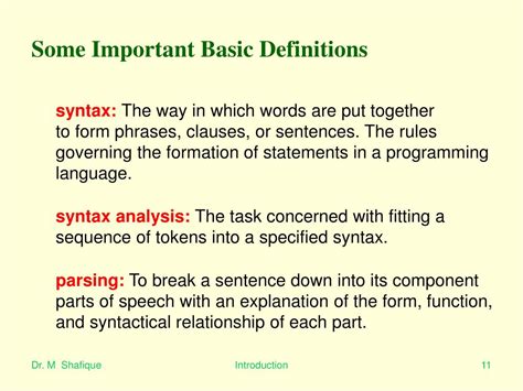 Ppt Programming Language Implementation Lexical And Syntax Analysis