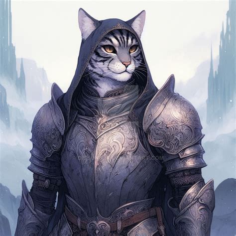Tabaxi Dnd Feline Guardian Adoptable Character 6 By Dissunder On