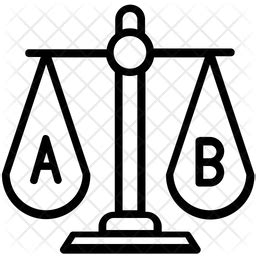 AB Testing Icon Download In Line Style