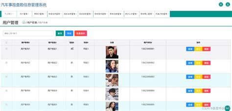 汽车事故查勘信息管理系统 jsp java springmvc mysql mybatis 事故车辆管理系统 csdn博客