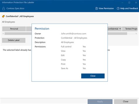 Σήμανση και προστασία αρχείων στο Εξερεύνηση αρχείων στα Windows Υποστήριξη της Microsoft