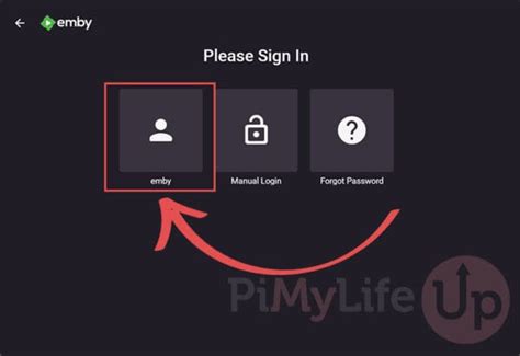 installing and running the emby media server on the raspberry pi pi